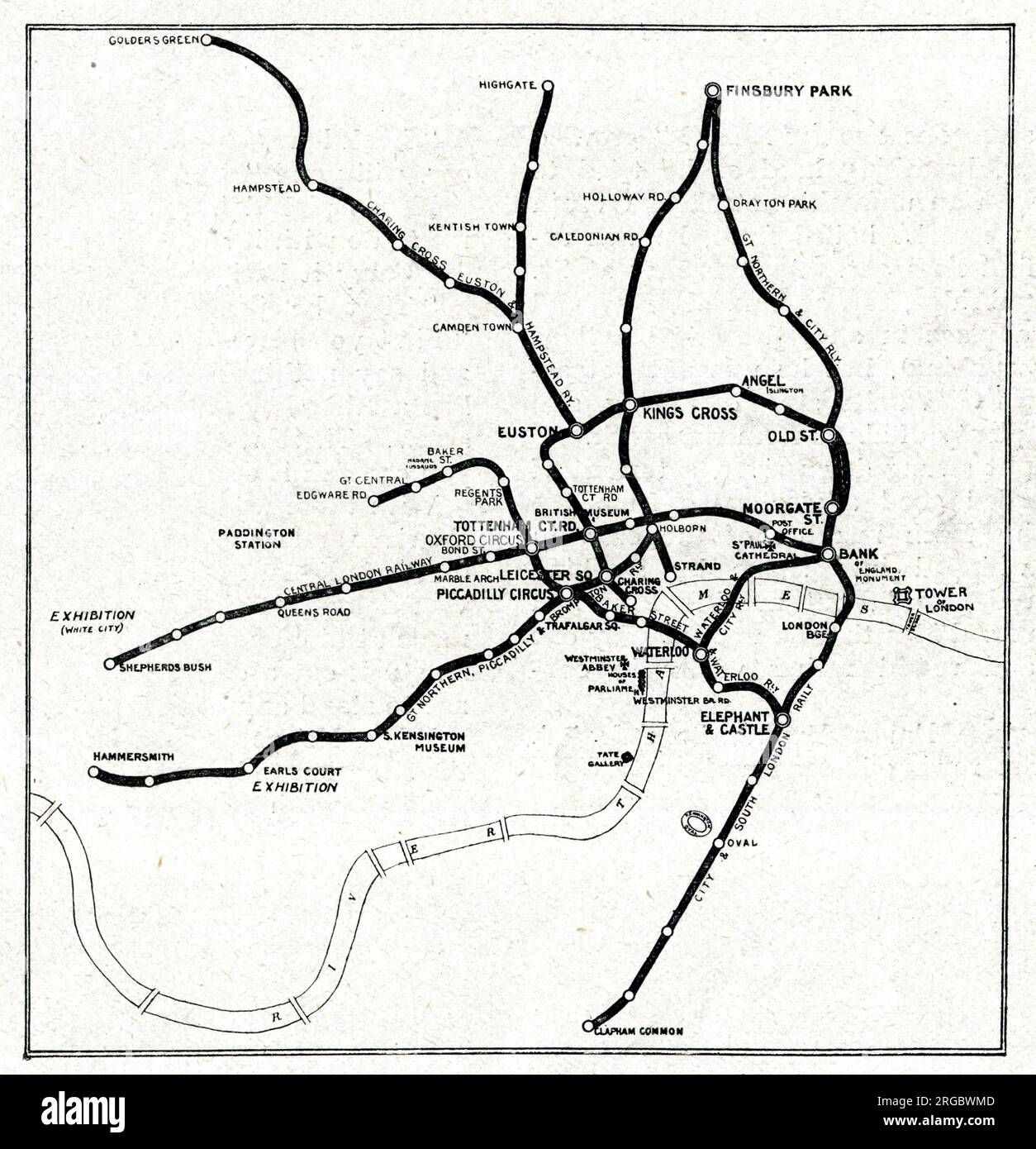 London underground map -Fotos und -Bildmaterial in hoher Auflösung – Alamy