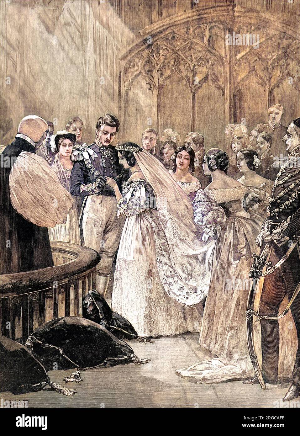 Hochzeit von königin victoria und prinz albert -Fotos und -Bildmaterial in hoher Auflösung – Alamy