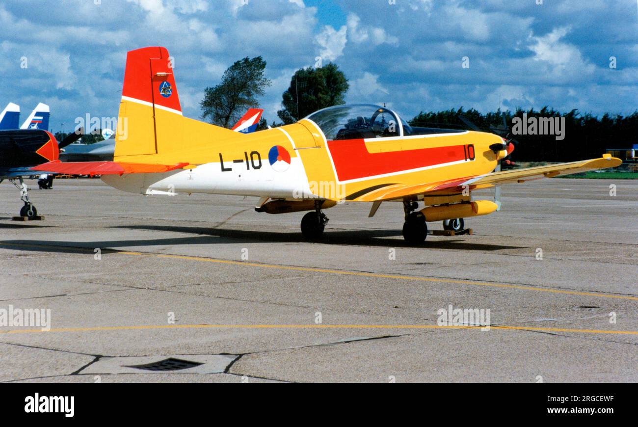 Koninklijke Luchtmacht - Pilatus PC-7 L-10 (msn 547), RAF Fairford am ...