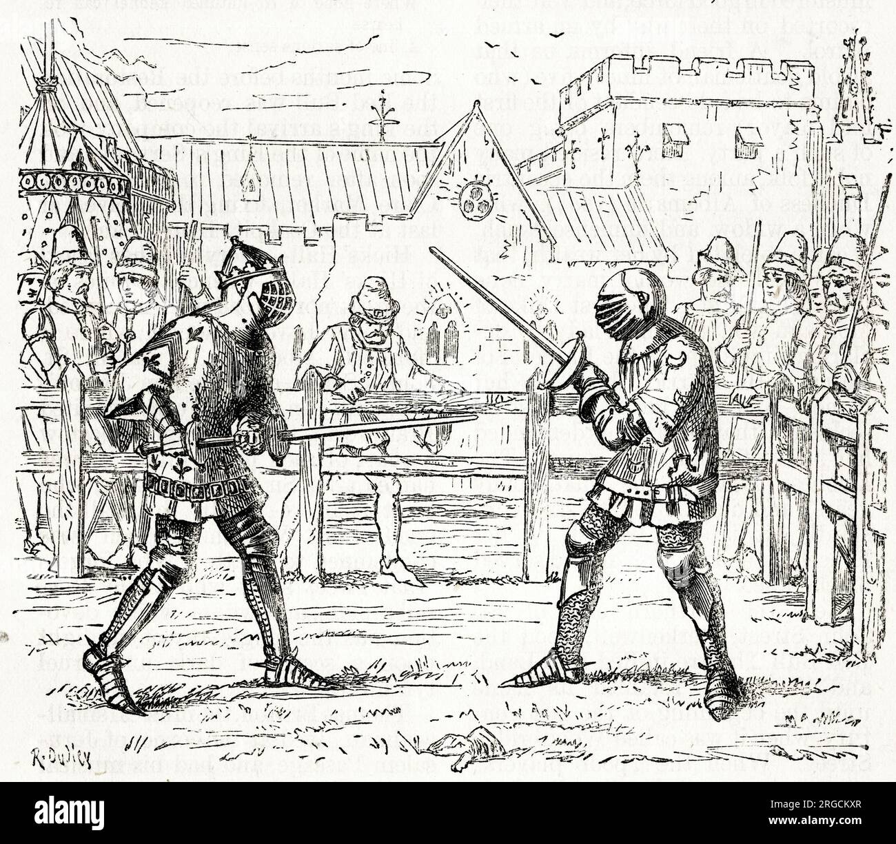 Medieval combat -Fotos und -Bildmaterial in hoher Auflösung – Alamy