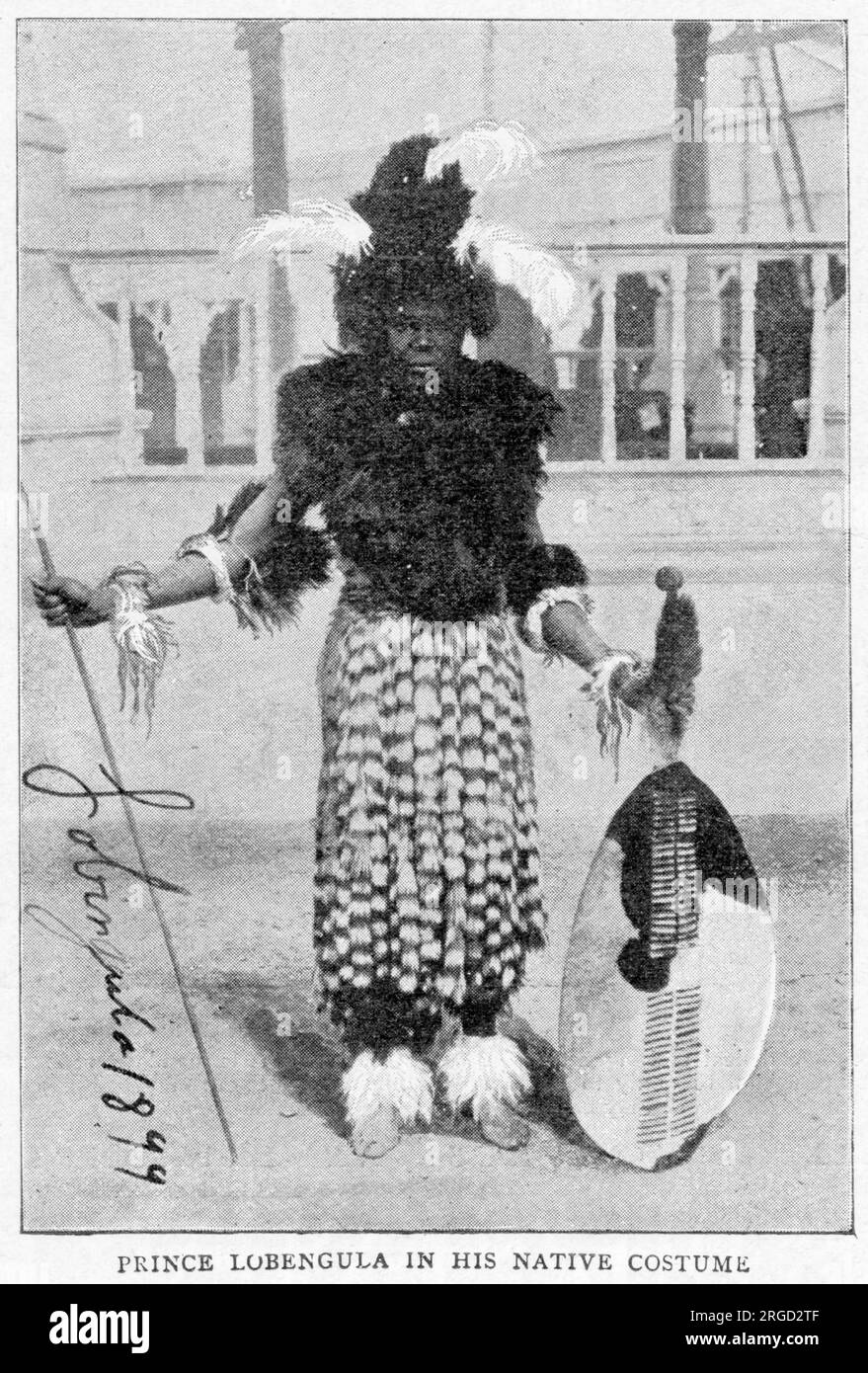 Peter Kushana Lobengula, der behauptete, der Sohn von König Lobengula ...
