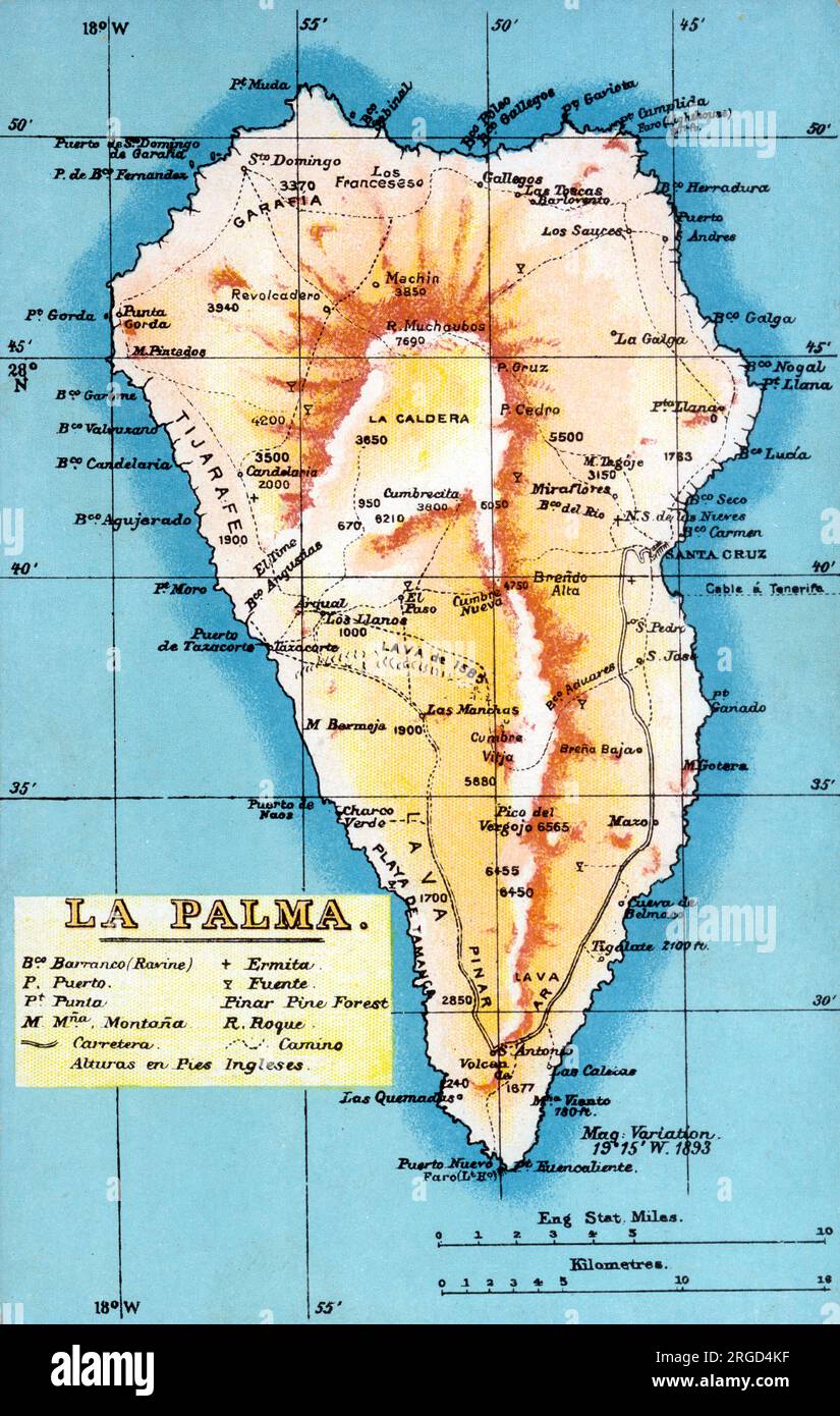 La Palma Karte