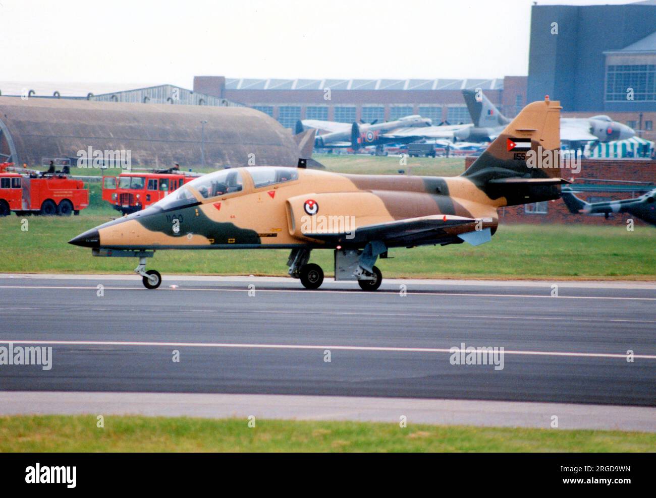 Royal Jordanian Air Force - CASA C-101CC Aviojet 1155 (msn CC04-18-116), in Boscombe Down for ...