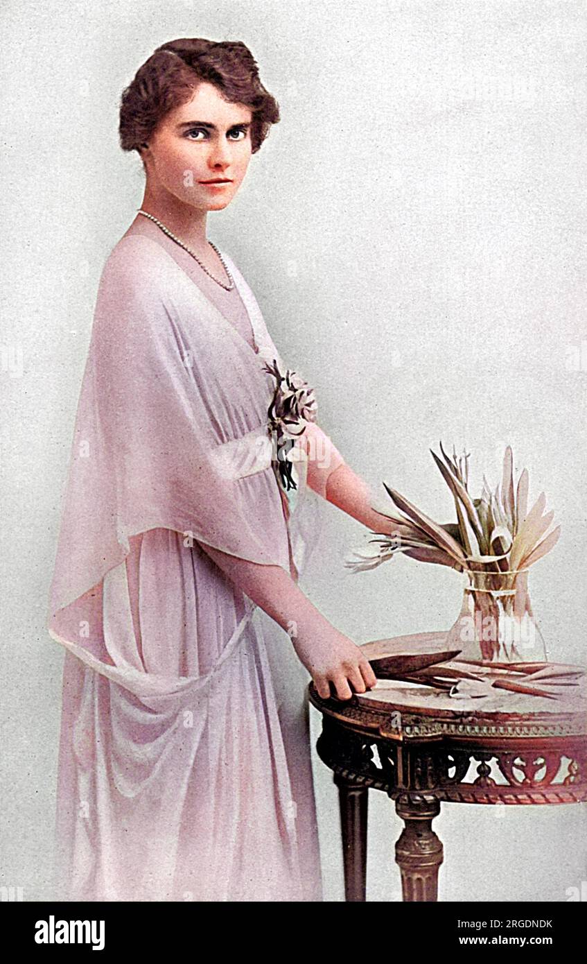 Die ehemalige Miss Winifred Martin-Smith, die 1917 Ronald Olaf Hambro ...