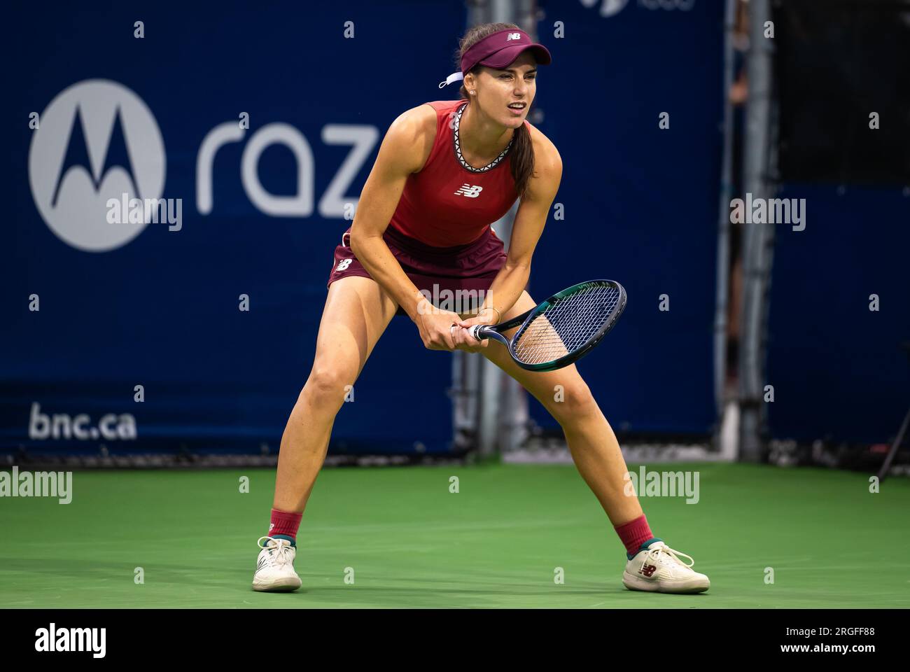 Montreal, Kanada. 7. August 2023. Sorana Cirstea von Rumänien in der ...