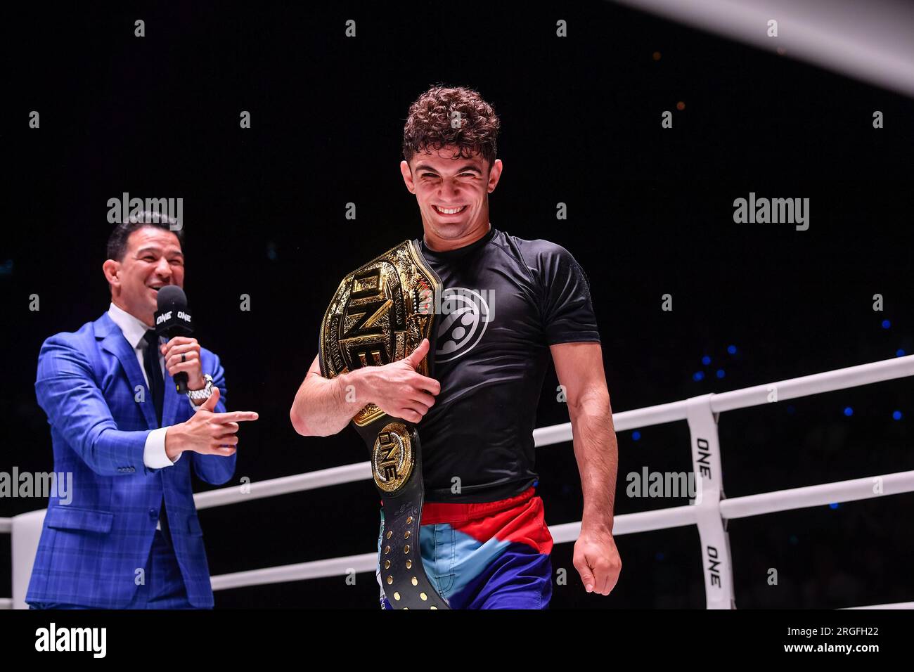 Bangkok, Thailand. 05. Aug. 2023. Mikey Musumeci of American gesehen ...
