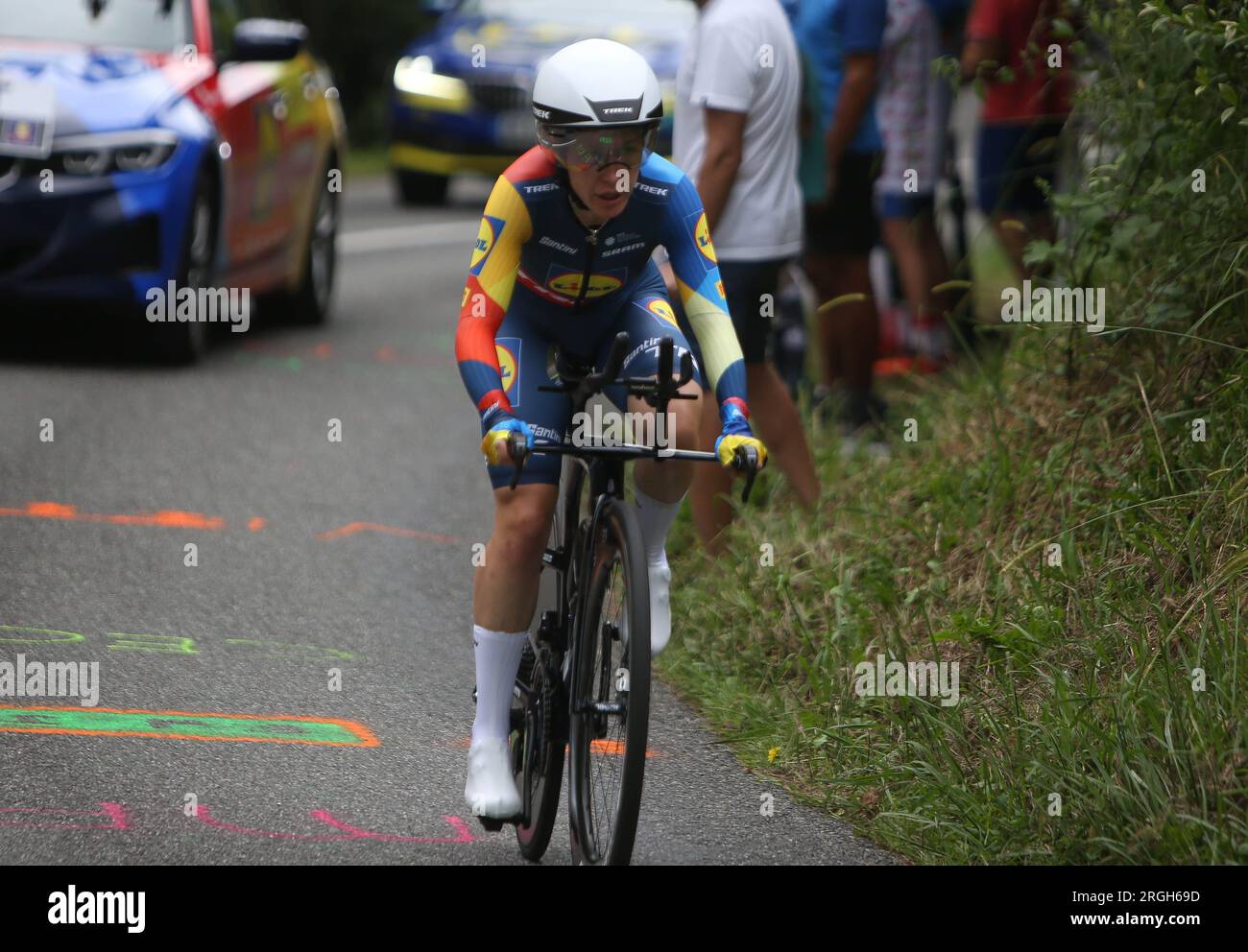 SPRATT Amanda von Lidl - Wandern während der Tour de France Femmes avec ...