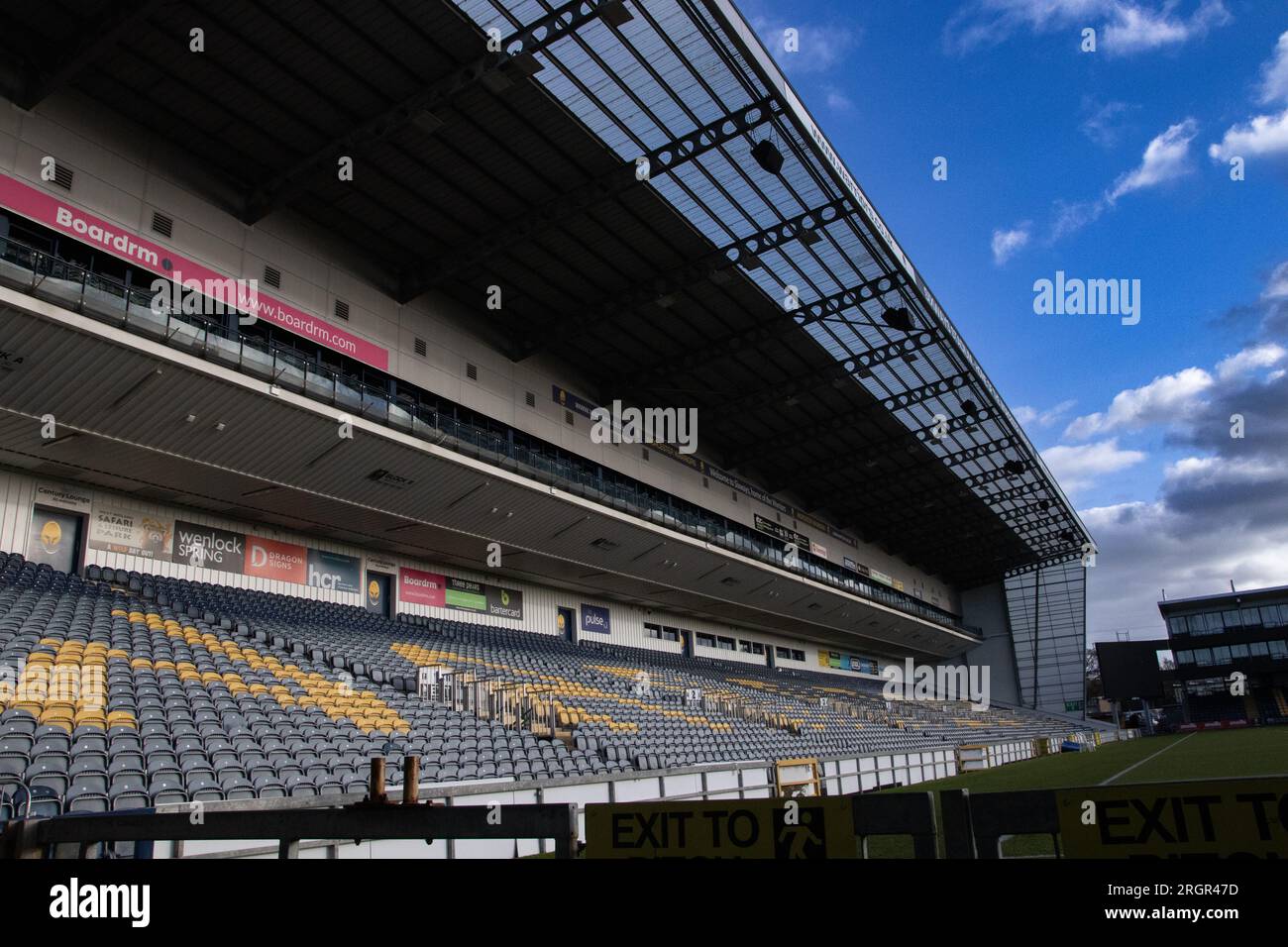 Sixways Stadium, Heimstadion des derzeit nicht mehr vorhandenen ...