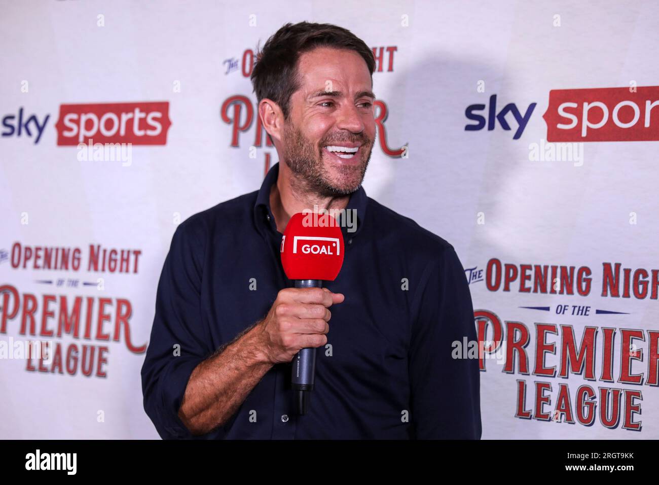 Jamie Redknapp nimmt an der Eröffnungsnacht von Sky Sports in der ...