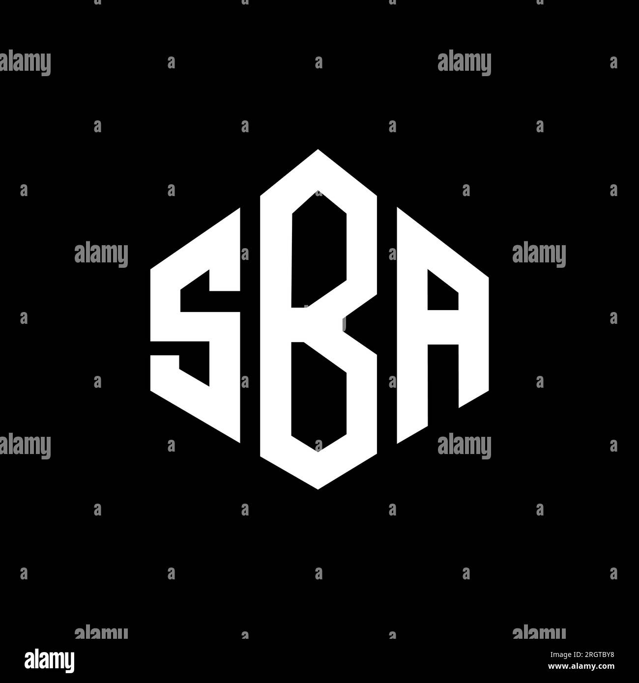 Sba logo design Schwarzweiß-Stockfotos und -bilder - Alamy