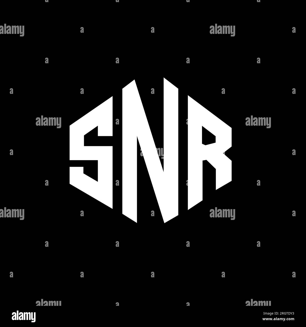 Snr sechseck logo -Fotos und -Bildmaterial in hoher Auflösung – Alamy