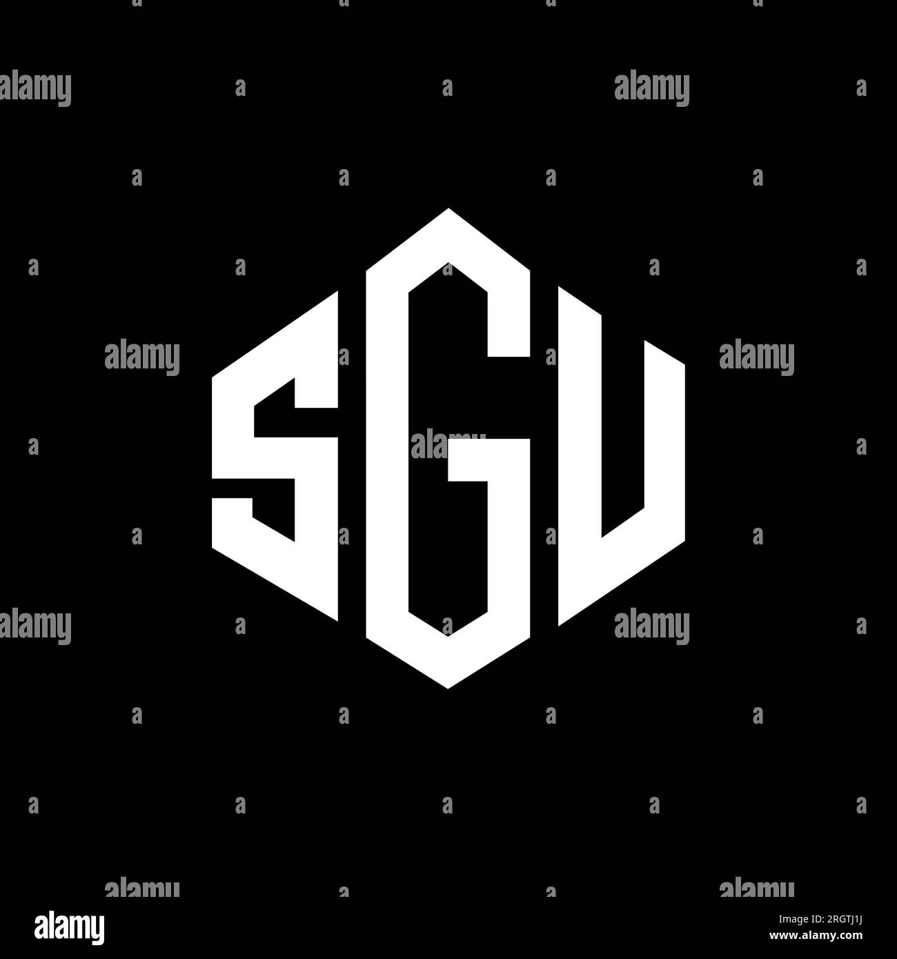 Sgu sechseck logo -Fotos und -Bildmaterial in hoher Auflösung – Alamy