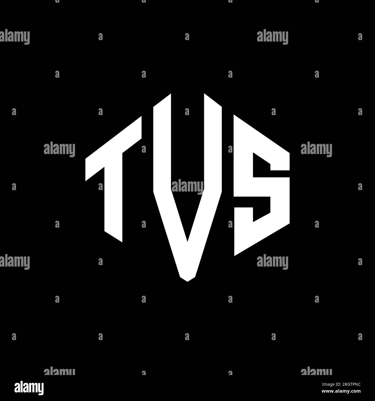 FERNSEHER mit Logo in Polygonform. FERNSEHER MIT Polygon- und ...