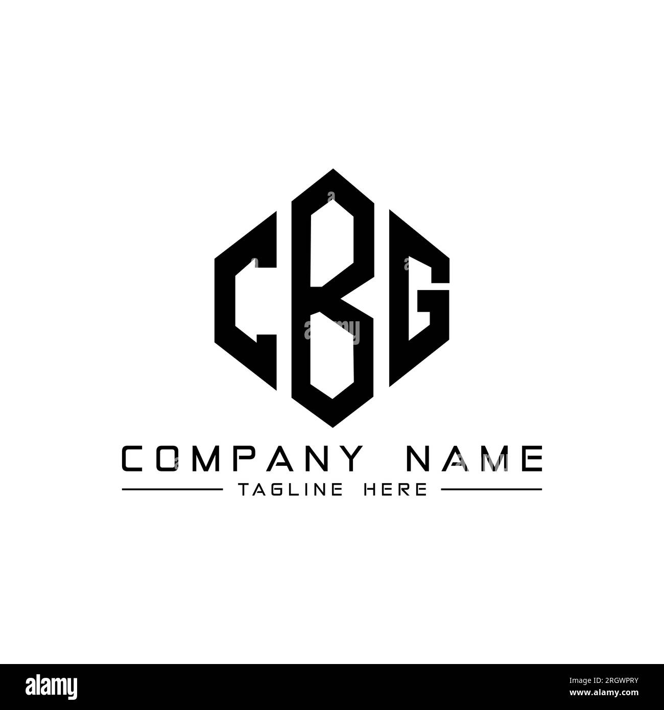 Cbg logo design Ausgeschnittene Stockfotos und -bilder - Alamy