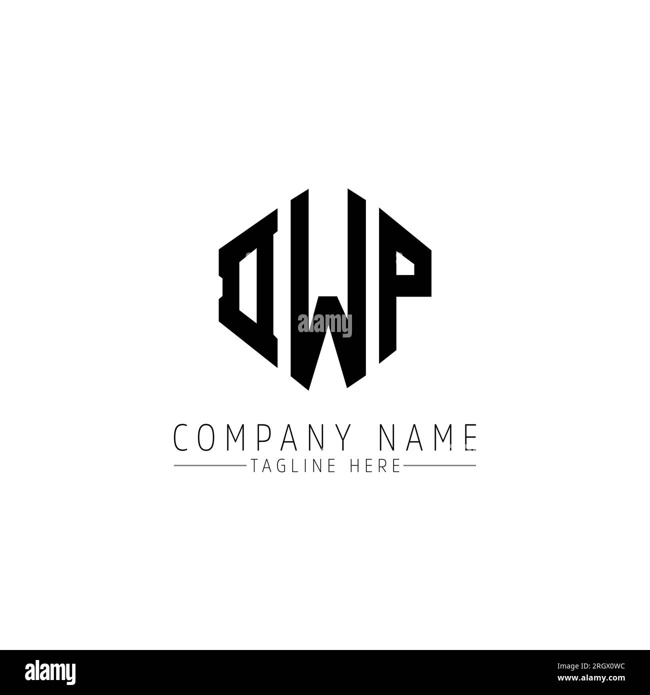 DWP-Logo in Polygonform. DWP-Logo in Polygon- und Würfelform. DWP ...