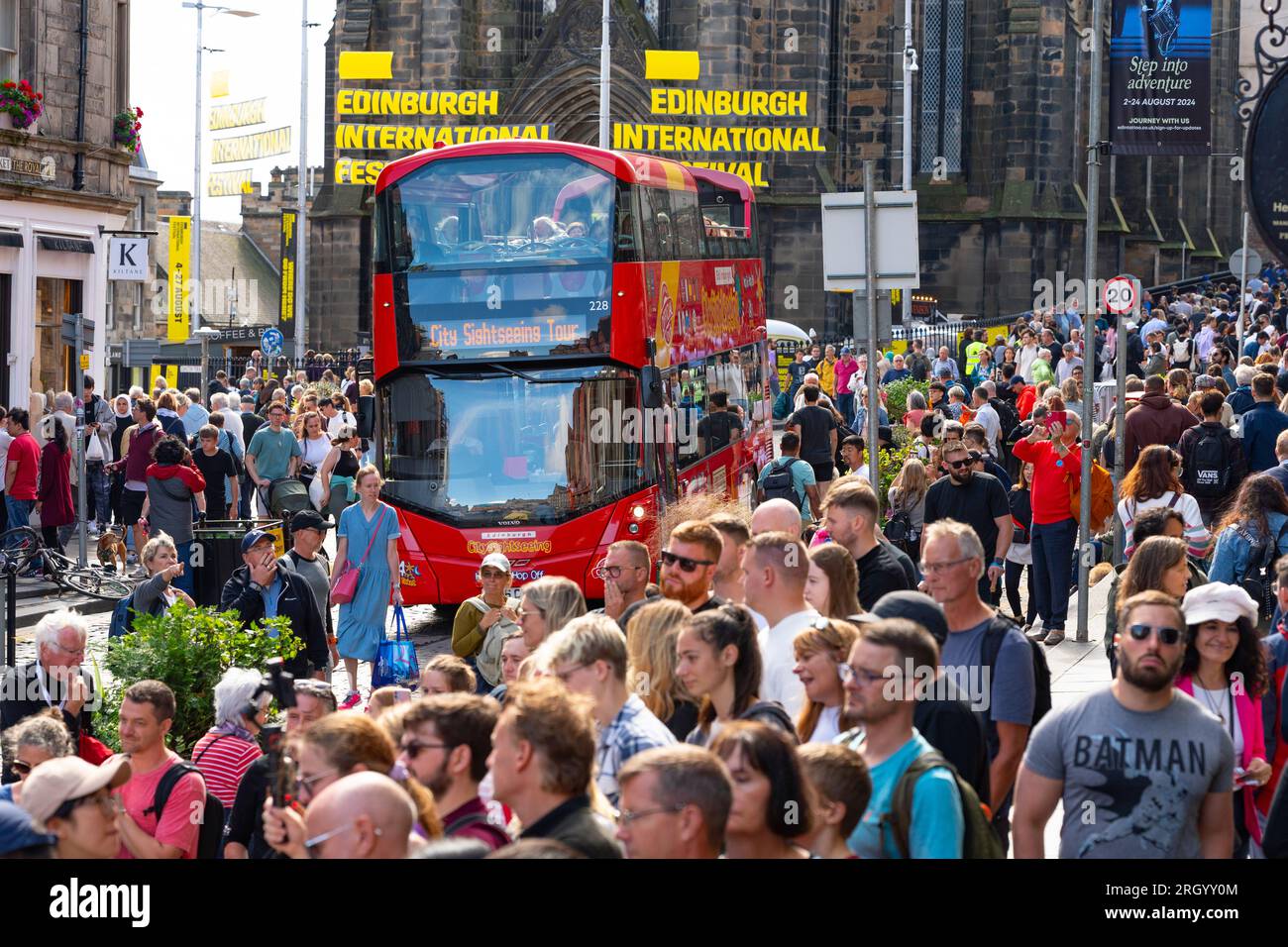 Edinburgh, Schottland, Großbritannien. 12. August 2023. Bei den ...