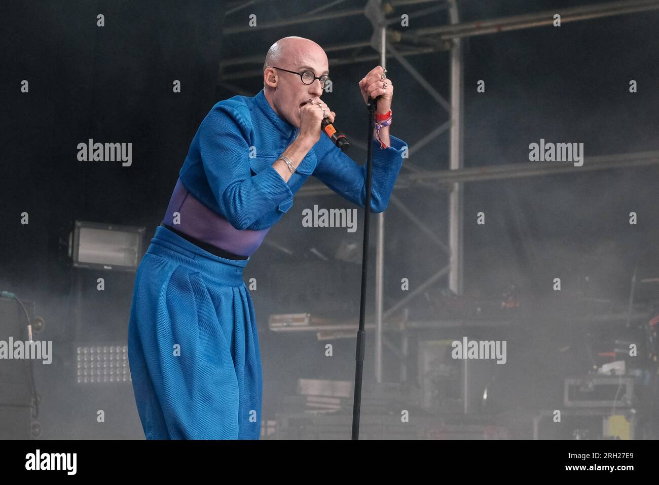 Winchester, Großbritannien. 12. Aug. 2023. Ian Bruce alias Mr Bruce ...