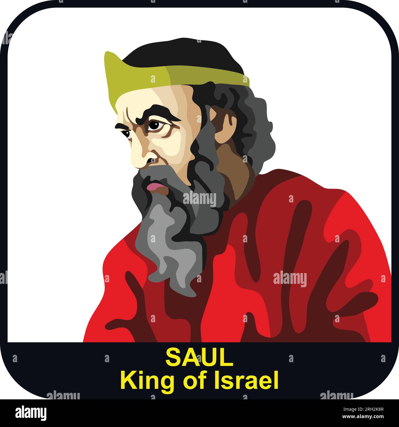 Der könig von israel Stock-Vektorgrafiken kaufen - Alamy