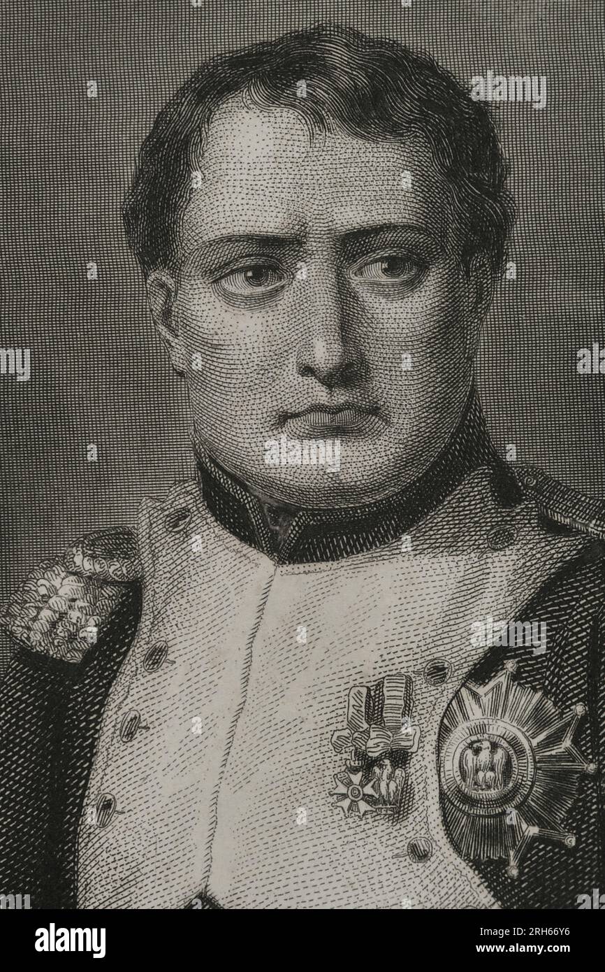 Napoleon Bonaparte (1769-1821). Französische Militär- und politische Führungspersönlichkeit. Als ...