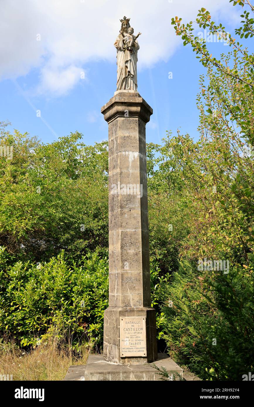 FIN de la Guerre de Cent ans et Monument Talbot à Castillon-la-Bataille ...
