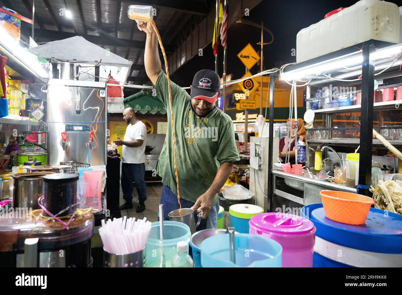 Teh tarik -Fotos und -Bildmaterial in hoher Auflösung – Alamy