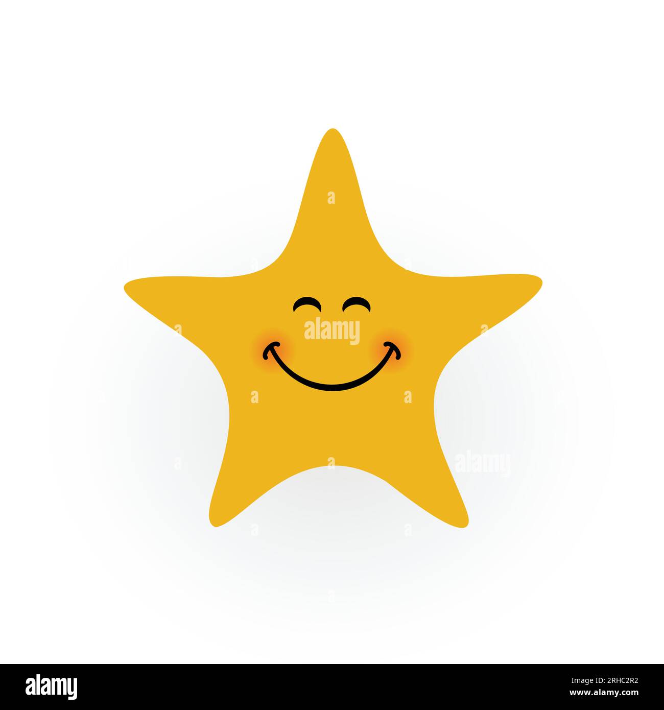 Smiley face emoji stern Stock-Vektorgrafiken kaufen - Alamy