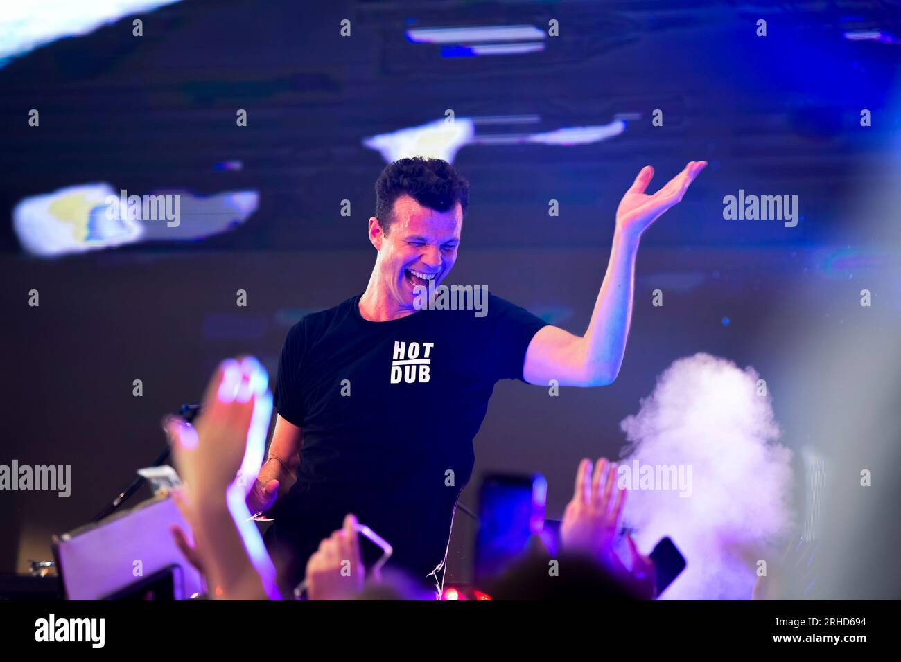 Sydney, Australien - 2. November 2019 - Tom Lowndes (DJ Tom Loud ...