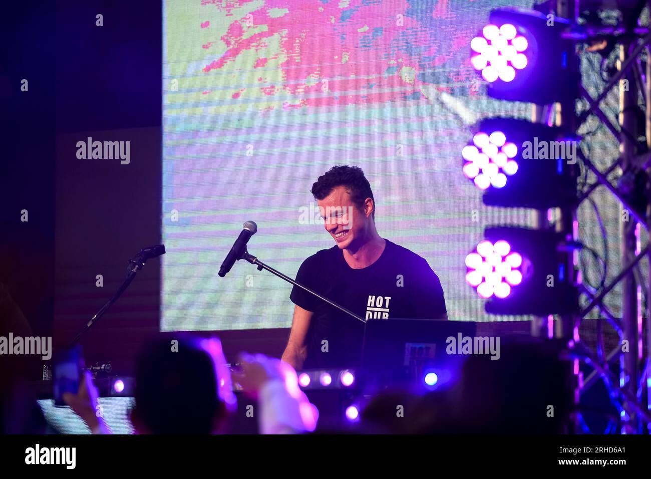 Sydney, Australien - 2. November 2019 - Tom Lowndes (DJ Tom Loud ...