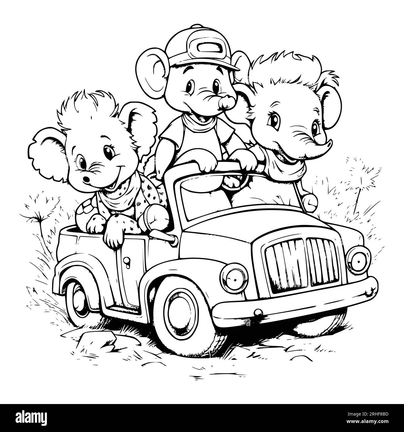 Auto ausmalbilder -Fotos und -Bildmaterial in hoher Auflösung – Alamy