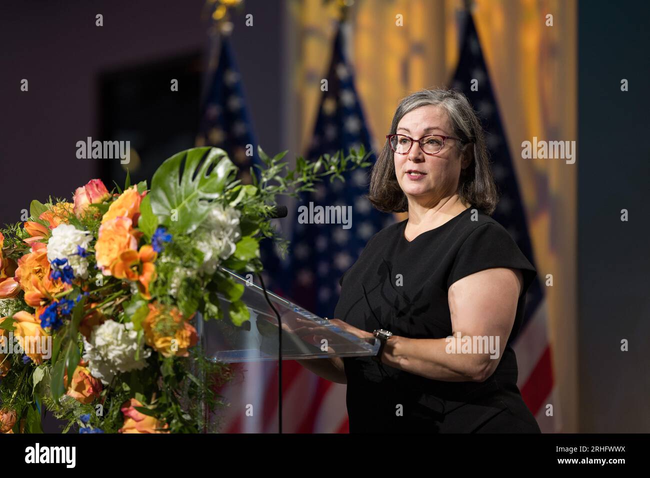 New York City, Usa. 14. Aug. 2023. Ingrid Larson, Managing Director des ...