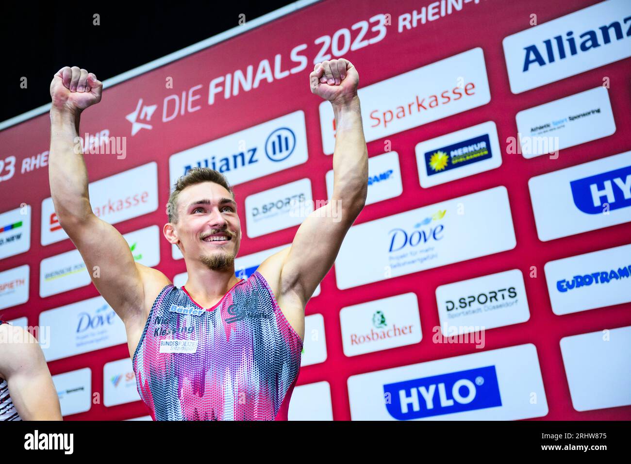 07. Juli 2023, Nordrhein-Westfalen, Düsseldorf: Gymnastik ...