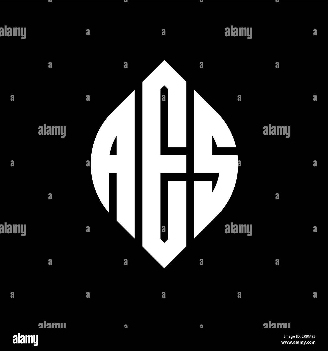 Aes kreis logo Stock-Vektorgrafiken kaufen - Alamy