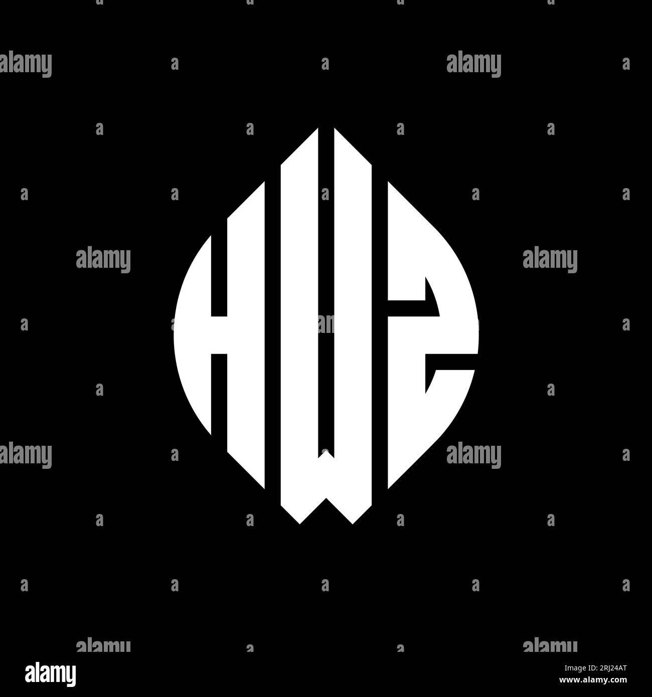 Hwz logo Stock-Vektorgrafiken kaufen - Alamy