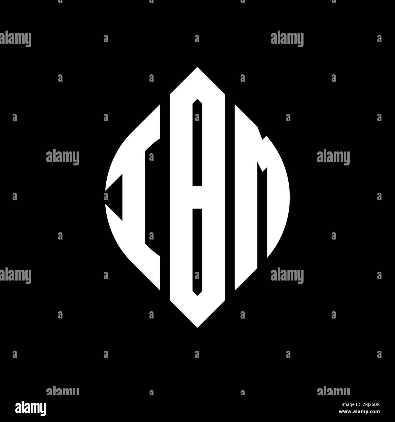 Ibm logo design Stock-Vektorgrafiken kaufen - Alamy