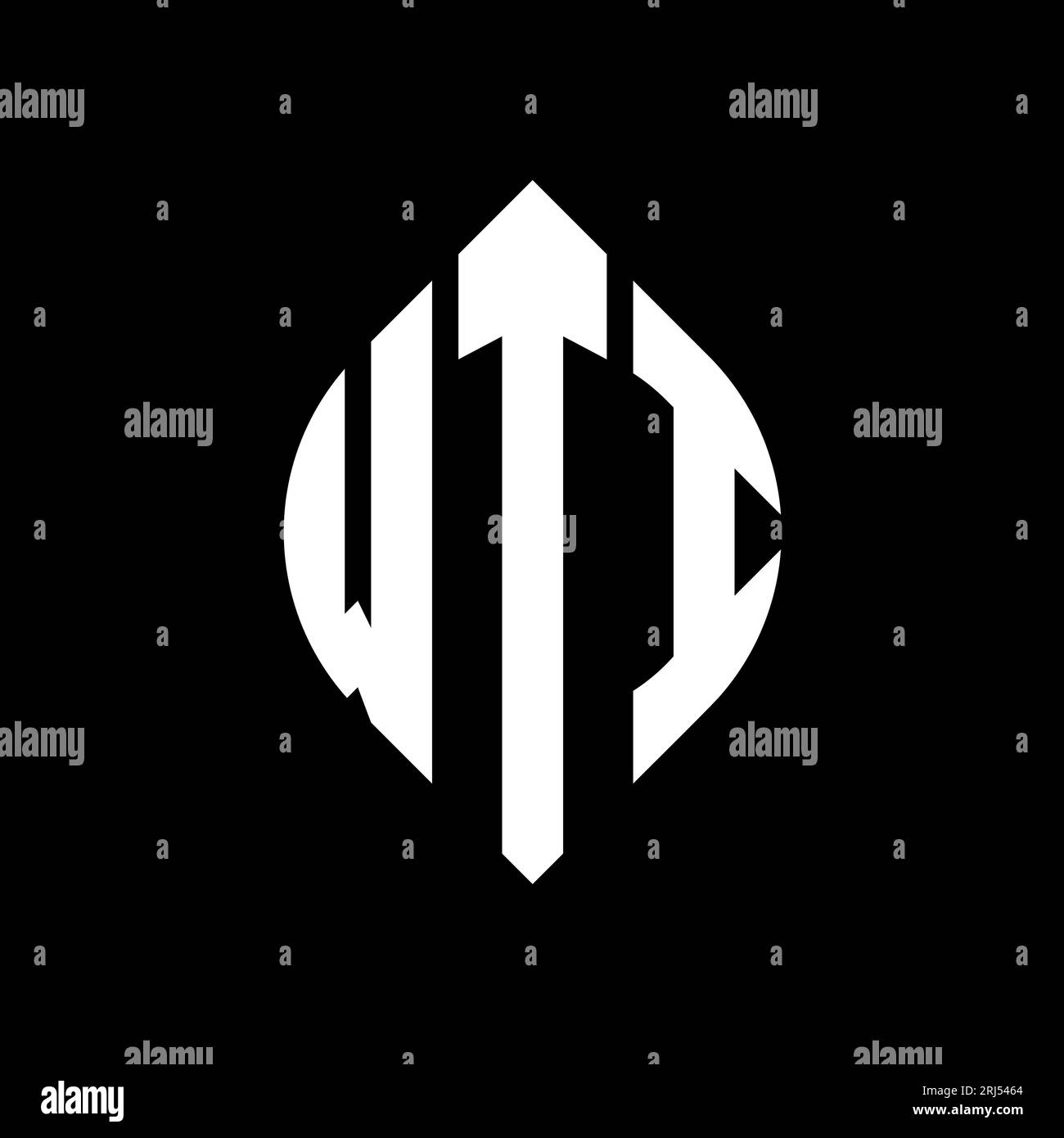 Wti kreis logo Stock-Vektorgrafiken kaufen - Alamy