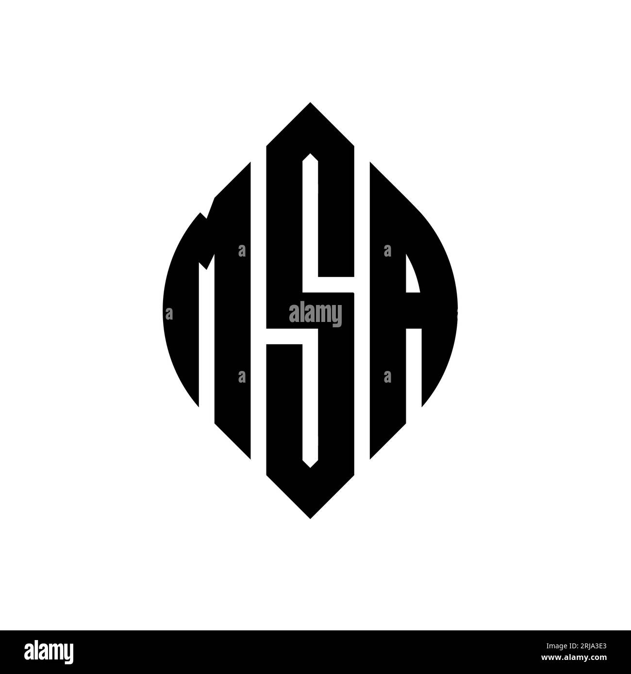 Logotipo de la letra msa Schwarzweiß-Stockfotos und -bilder - Alamy