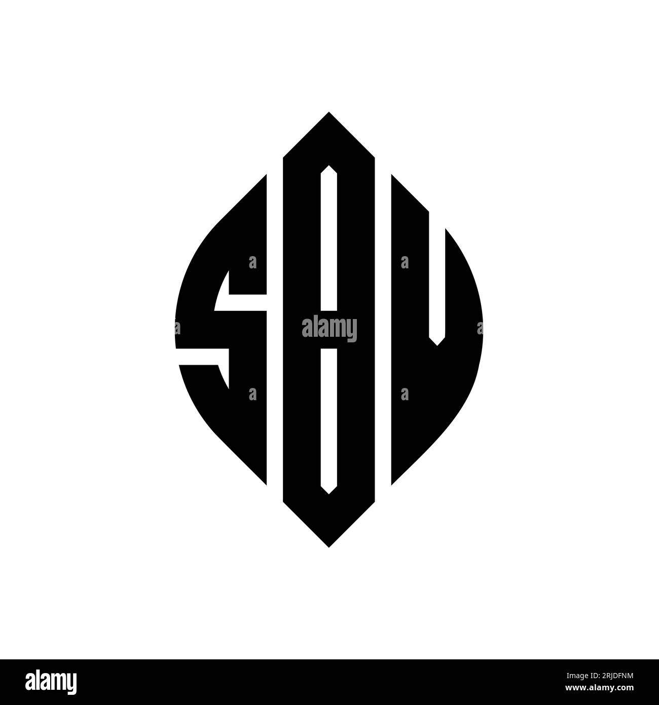 Sbv logo design Schwarzweiß-Stockfotos und -bilder - Alamy