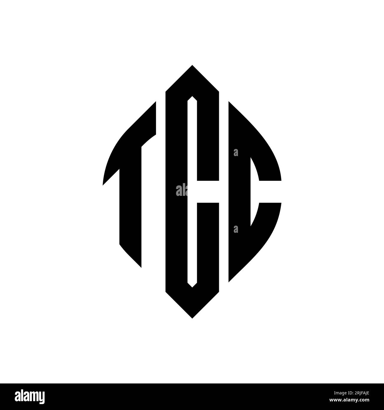 Tcc logo design Stock-Vektorgrafiken kaufen - Alamy