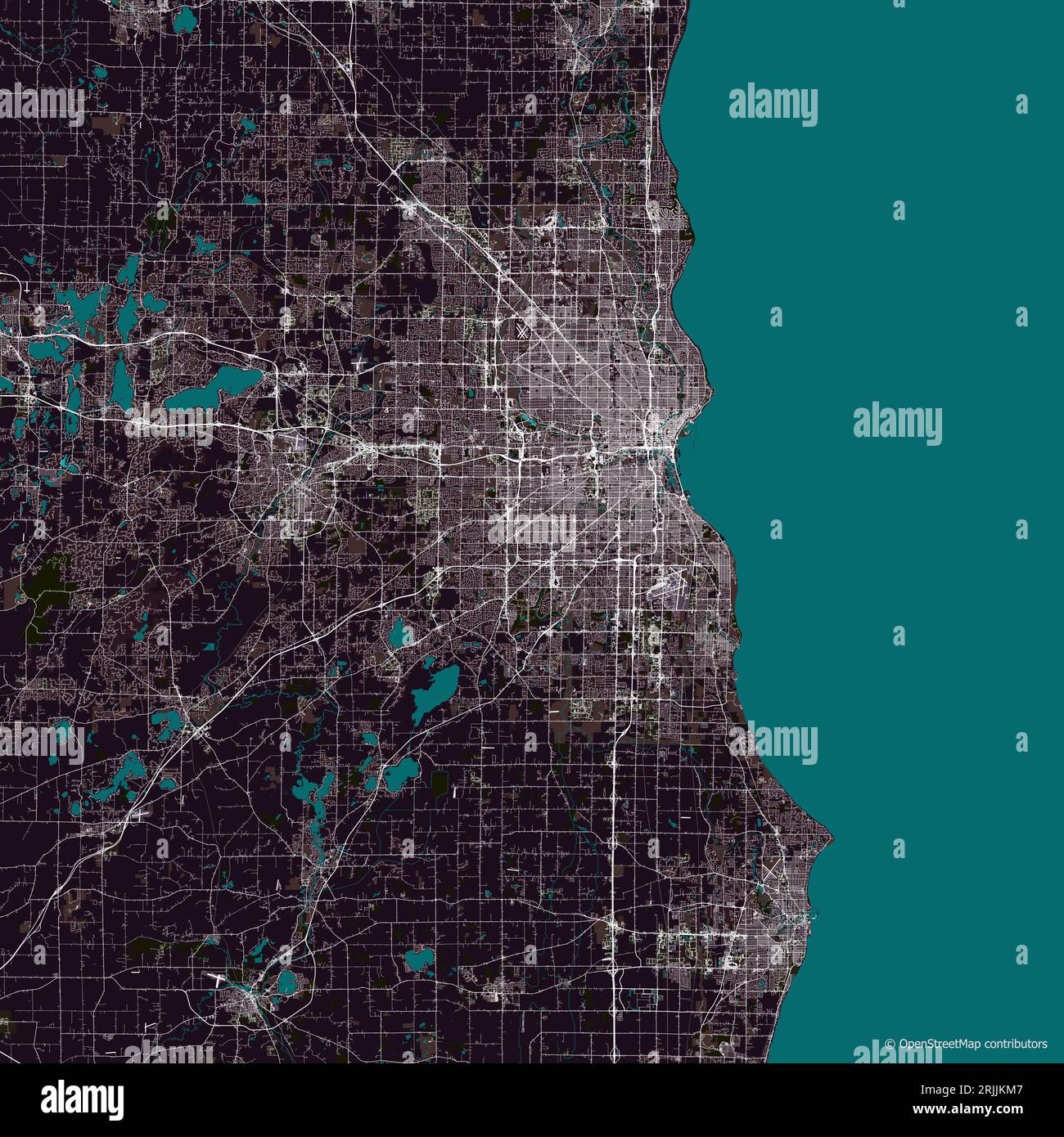 Milwaukee straße Stock-Vektorgrafiken kaufen - Alamy