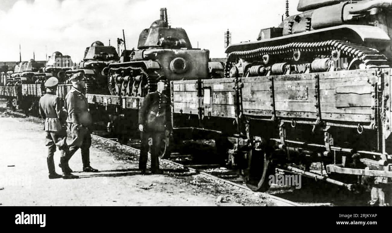 Zweiter Weltkrieg - FRANKREICH. Tanks, Renault R35, Renault R35 Tanks ...
