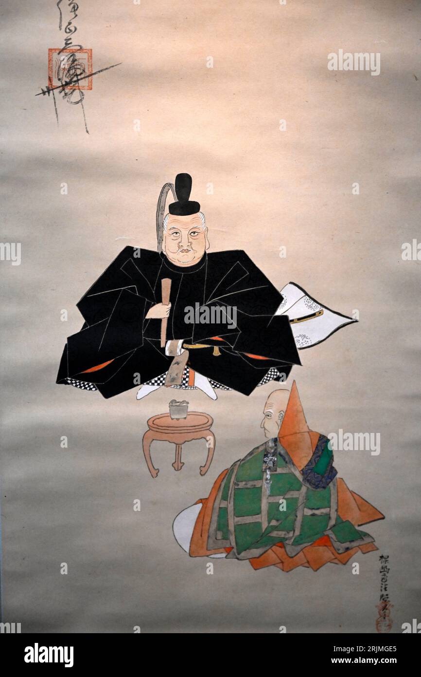 Shogun Tokugawa Ieyasu copied by Morita Kametaro, original by Tano Tan ...