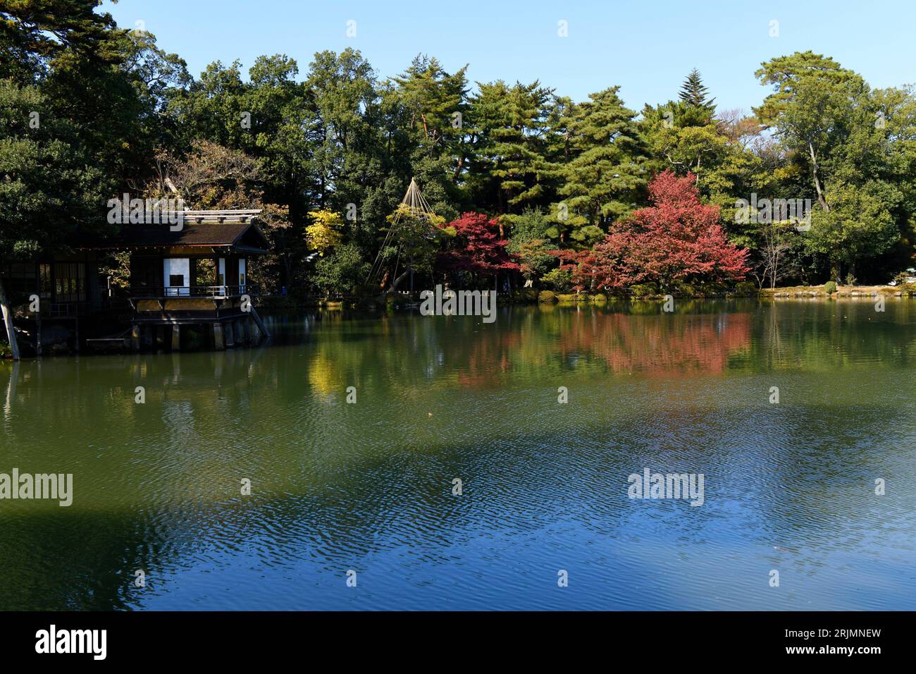 Kenrokuen garten im herbst -Fotos und -Bildmaterial in hoher Auflösung ...