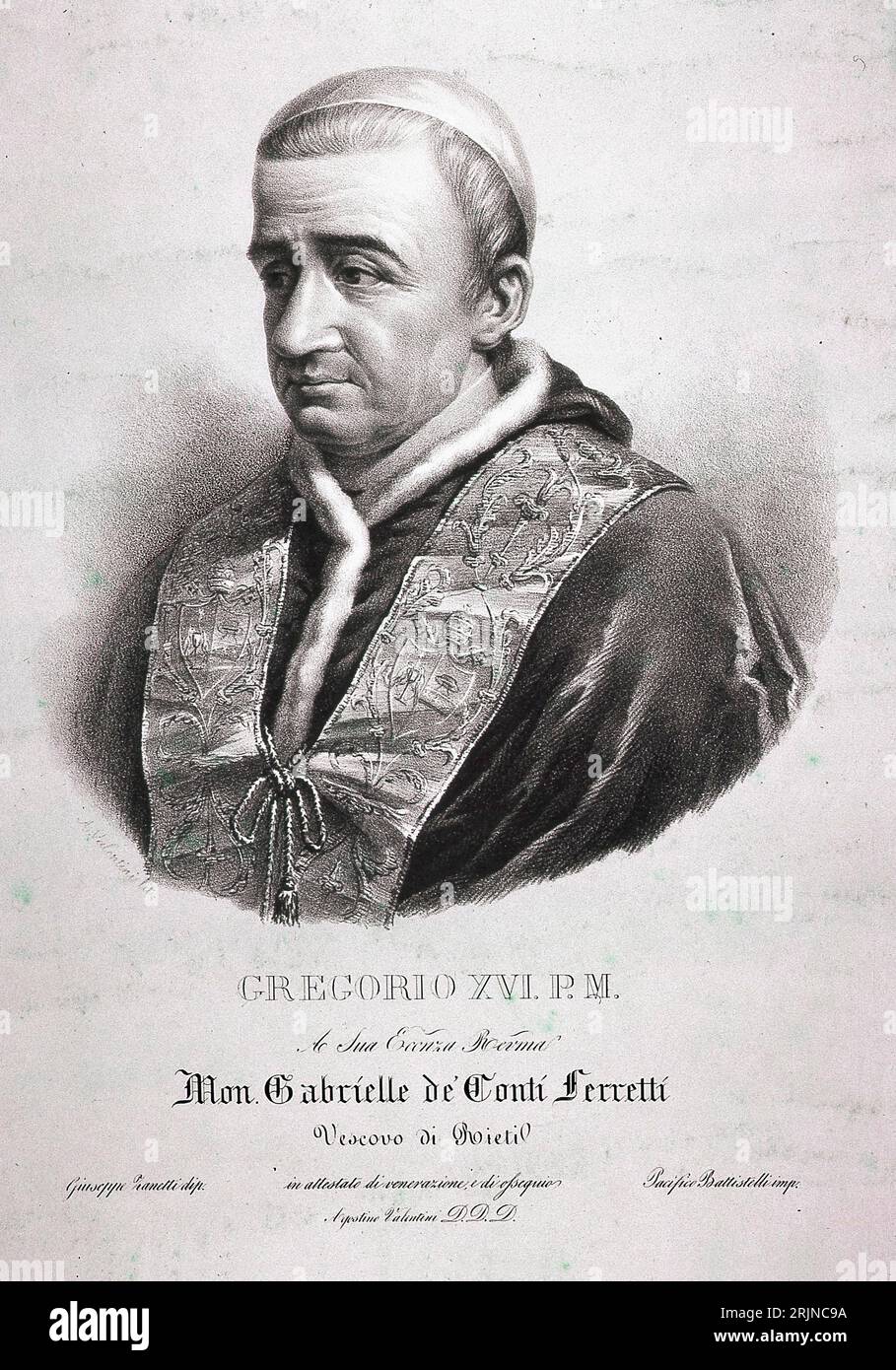 Gregorio bartolomeo alberto cappellari -Fotos und -Bildmaterial in ...