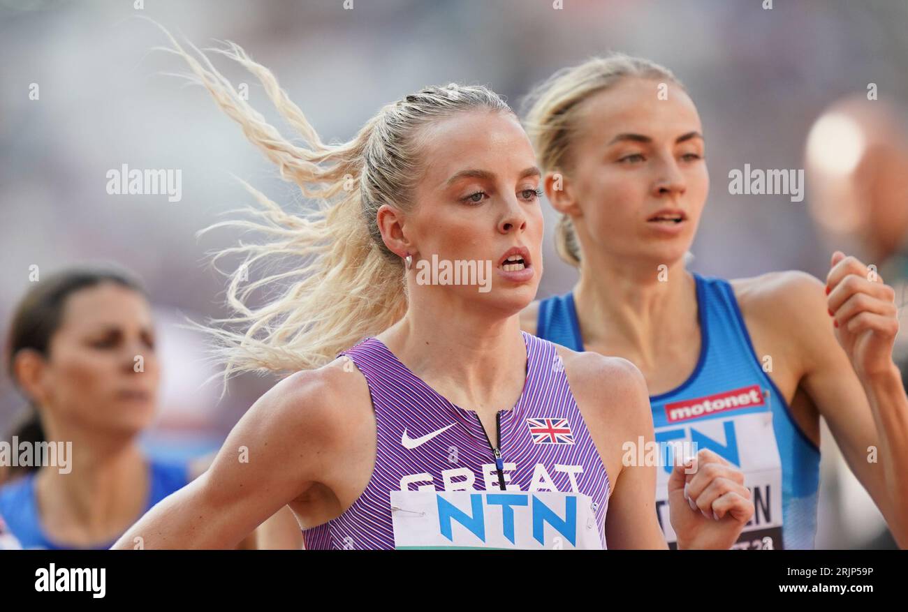 Budapest, Ungarn. August 2023. Leichtathletik: Weltmeisterschaften, 800 ...