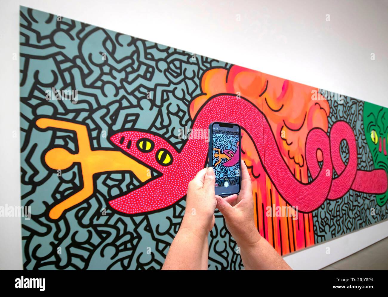 Keith haring artwork -Fotos und -Bildmaterial in hoher Auflösung – Alamy