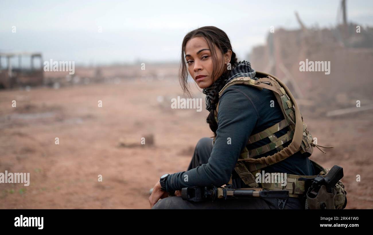 ZOE SALDANA in SPECIAL OPS: LIONESS (2023), Regie: PAUL CAMERON, JOHN ...