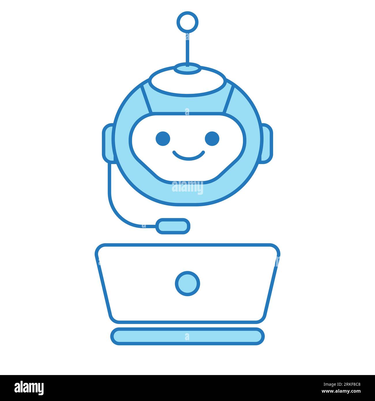 Bot symbol Stock-Vektorgrafiken kaufen - Alamy