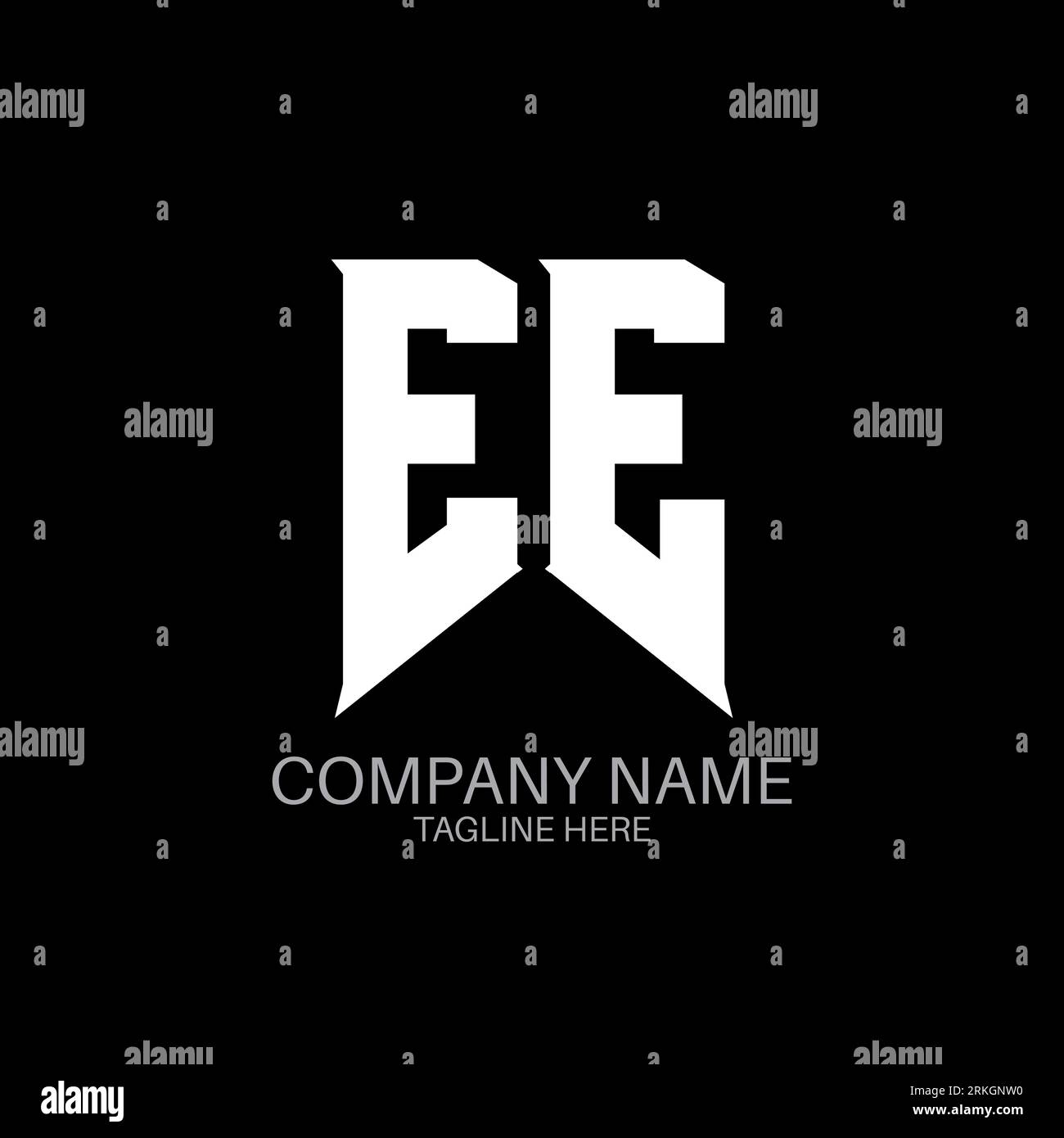 Ee logo design -Fotos und -Bildmaterial in hoher Auflösung – Alamy