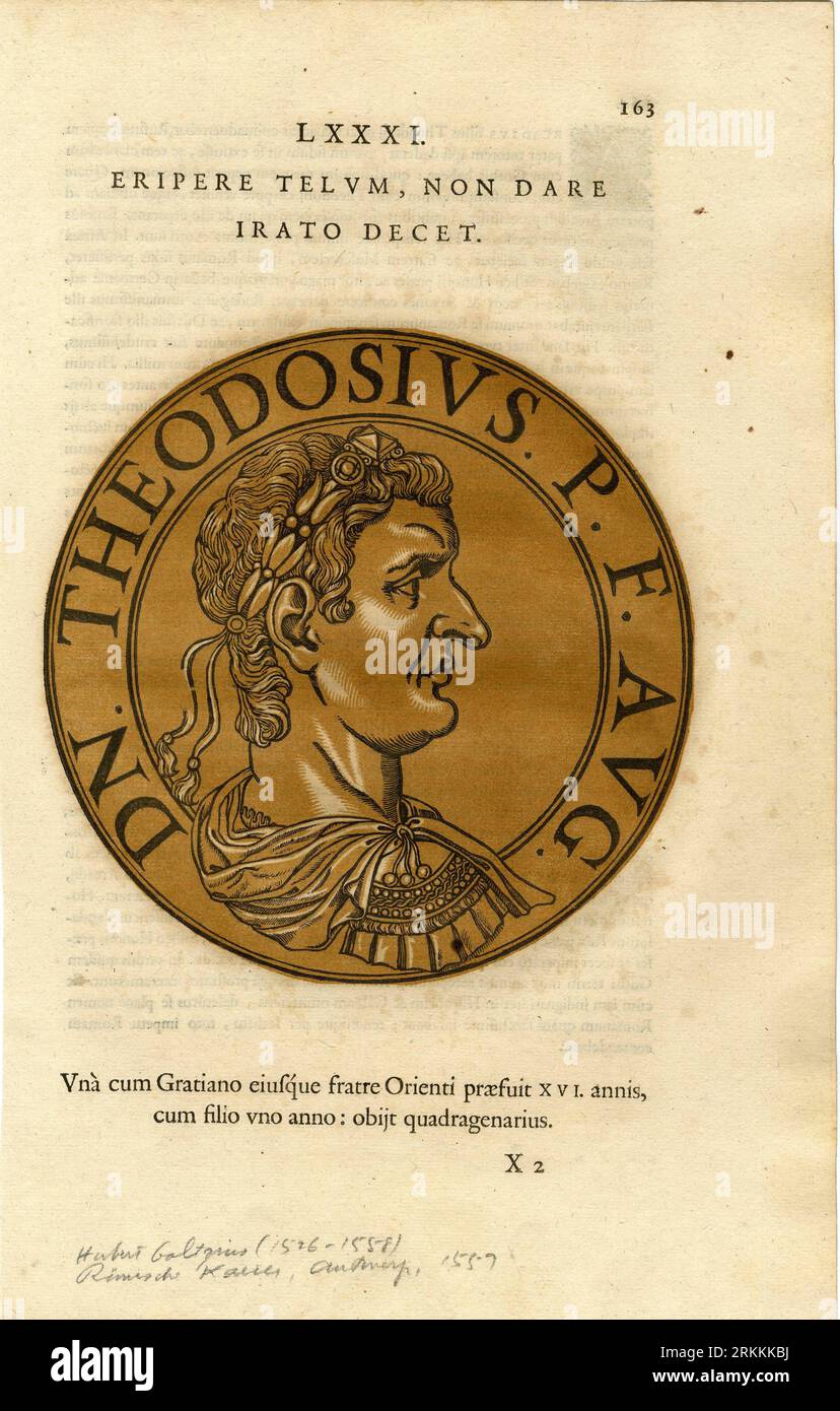 Porträts der römischen Kaiser (Icones imperatorum romanorum, ex priscis ...