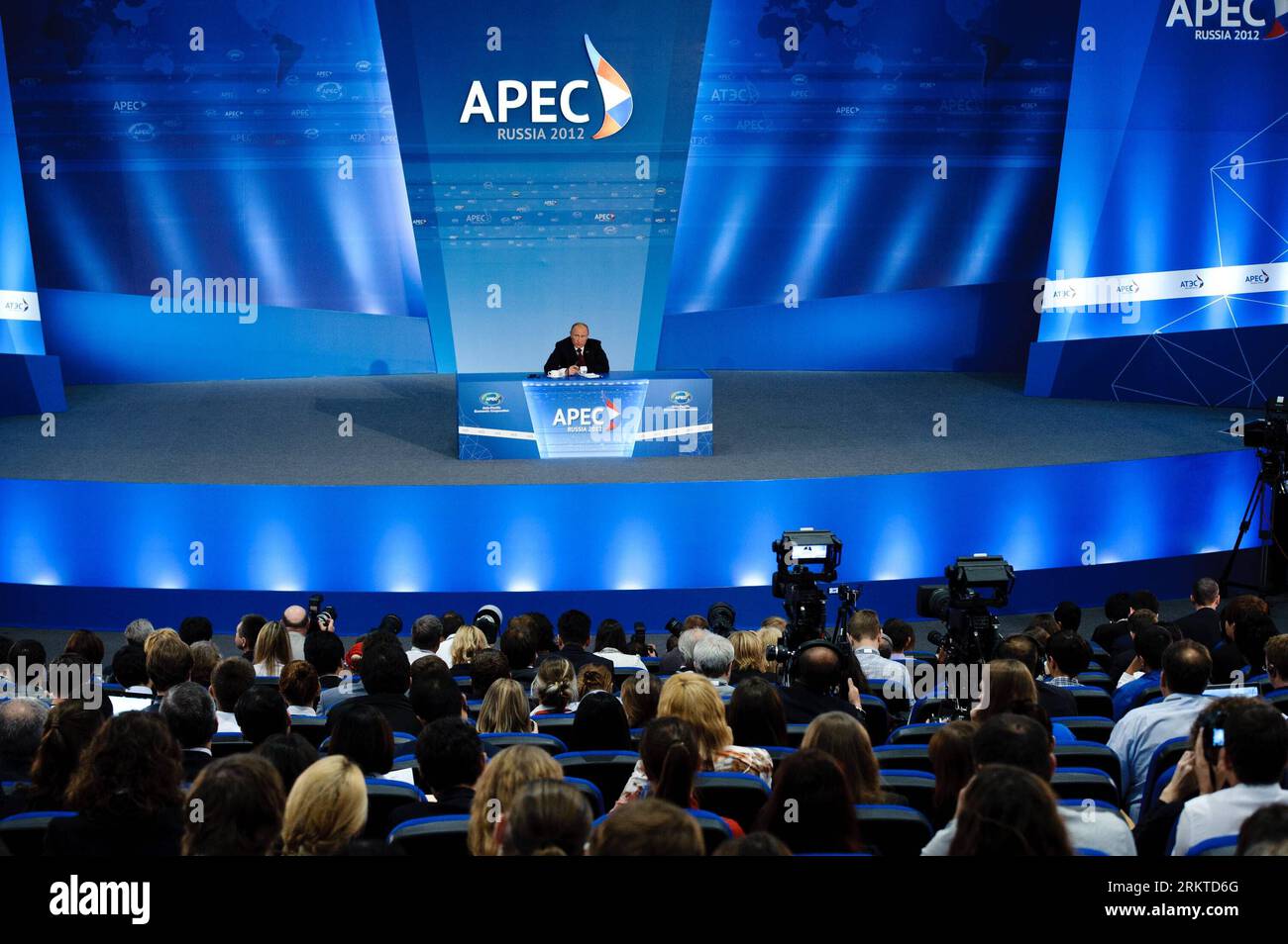 Putin apec 2012 -Fotos und -Bildmaterial in hoher Auflösung – Alamy